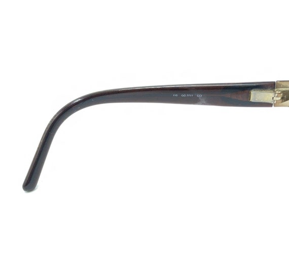 Gucci GG 2777 CCI Brown Glitter Rectangle Eyeglasses … - Gem