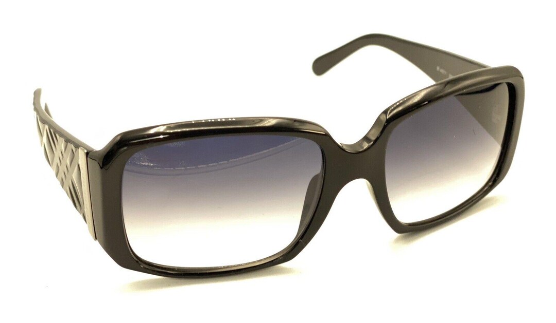 Burberry B4011 3001/87 Black Wrap Square Sunglasses Frames 55-17 130 ...