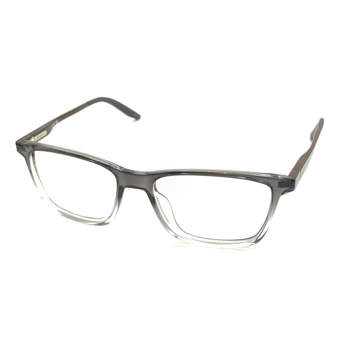 Nike 7286 035 Black Clear Bronze Rectangle Eyeglasses Frames 54-17 140 ...
