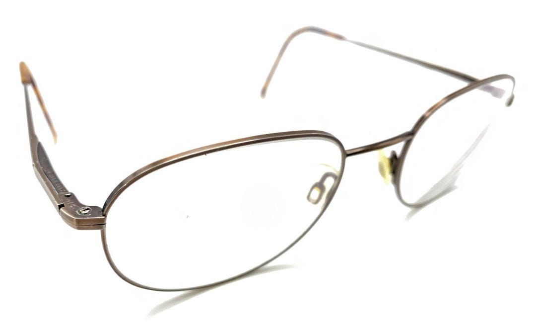 Altair Model 1126 Antique Brown Round Eyeglasses Frames 140 France ...
