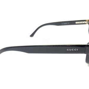 Gucci GG 1533 21R Black Tan Beige Rectangle Eyeglasses Frames 54-14 140 ...