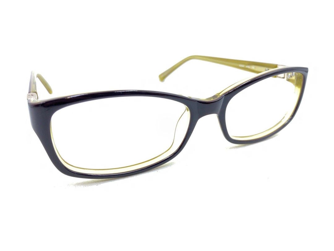 Kate Spade Regine 0FW9 Dark Brown Yellow Eyeglasses Frames 52-16 130 ...
