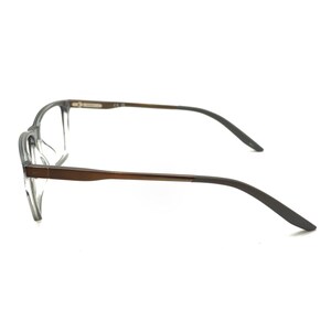 Nike 7286 035 Black Clear Bronze Rectangle Eyeglasses Frames 54-17 140 ...
