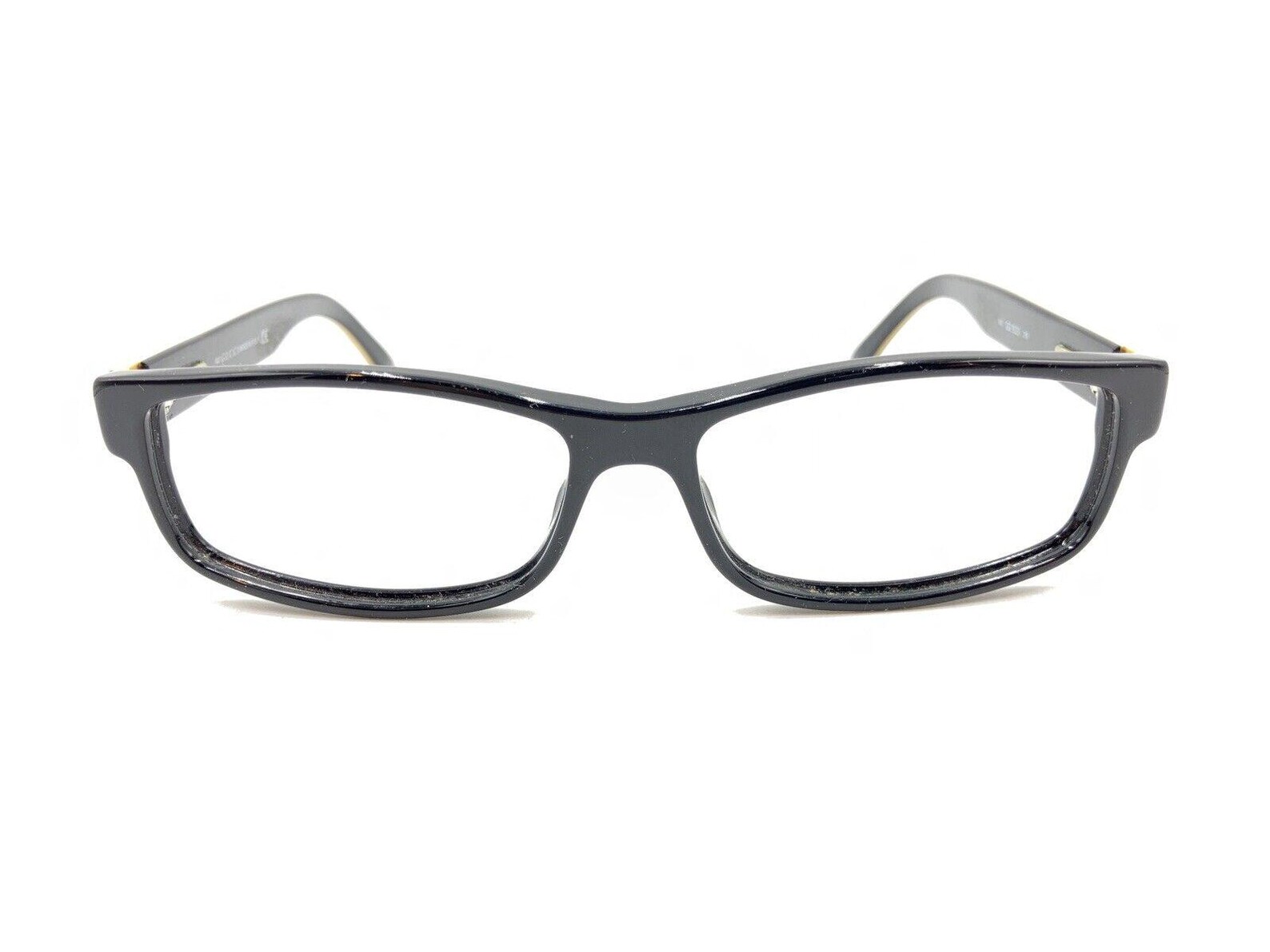 Gucci GG 1533 21R Black Tan Beige Rectangle Eyeglasses Frames 54-14 140 ...