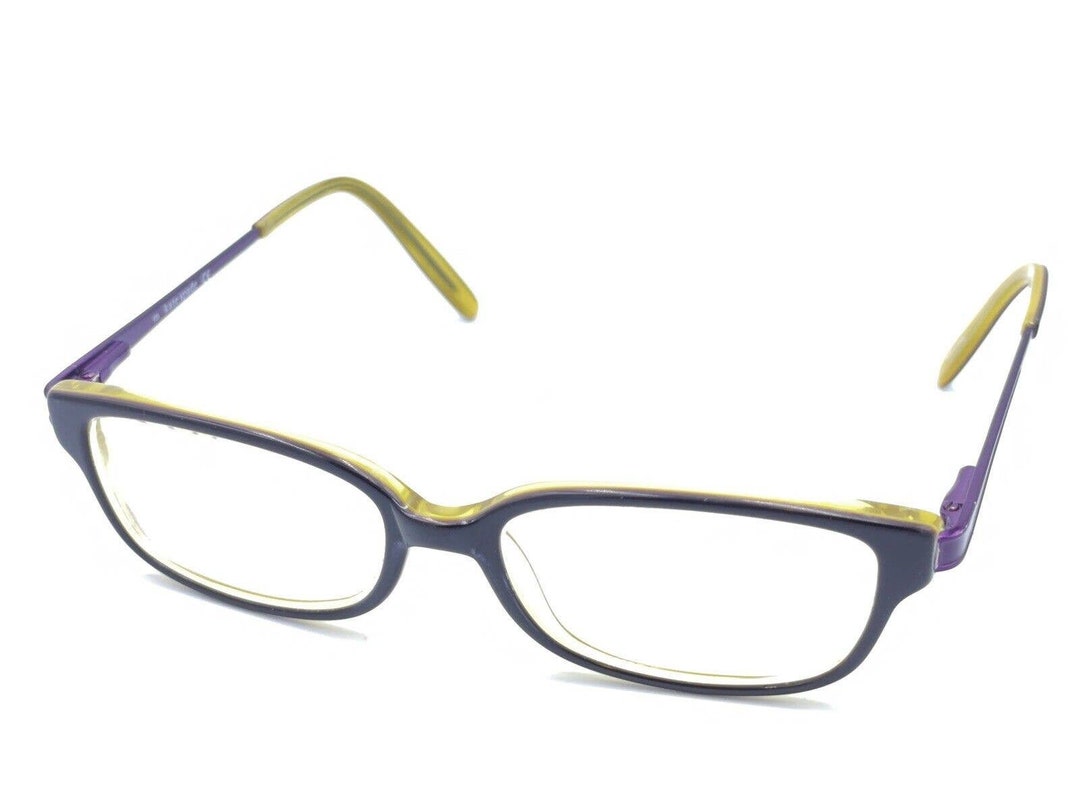 Kate Spade Miranda 0FW9 Black Yellow Purple Metal Eyeglasses Frames 49 ...