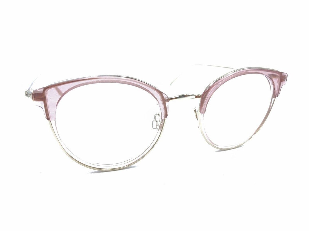 Warby Parker Faye 4709 Clear Pink Gold Round Eyeglasses Frames - Etsy