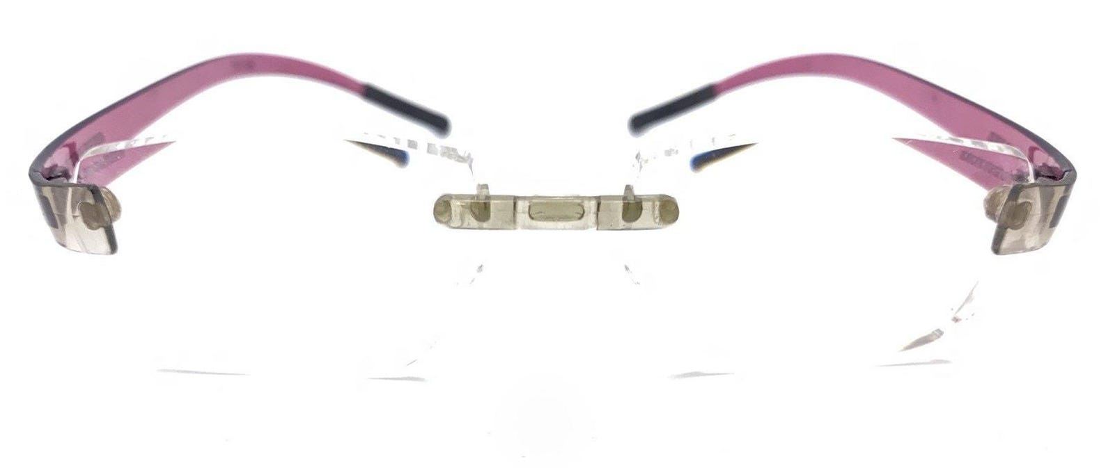 Swissflex SFR-M Clear Purple Lightweight Rectangle Eyeglasses Frames ...