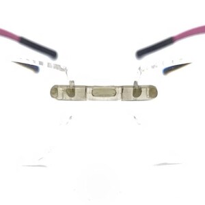 Swissflex SFR-M Clear Purple Lightweight Rectangle Eyeglasses Frames ...
