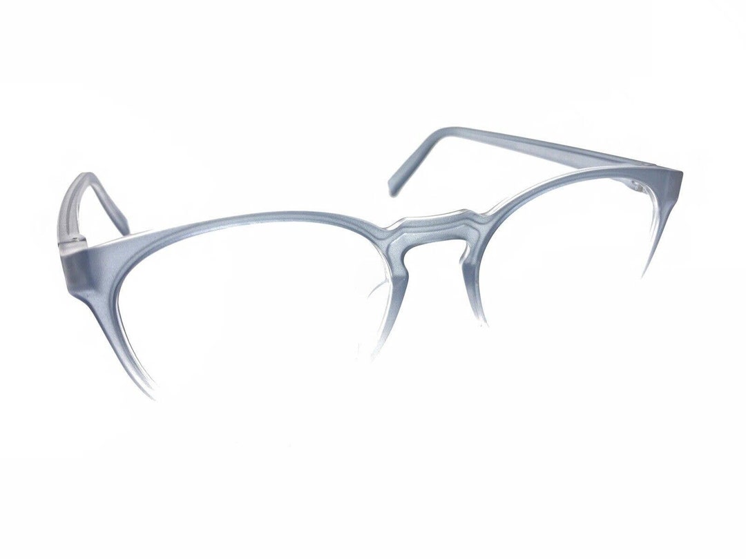 Warby Parker NEW Amari M 345 Blue Gray Fade Eyeglasses Frames 51-18 138 ...