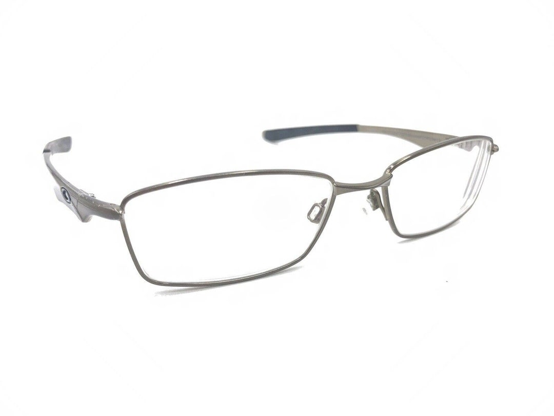 Oakley Wingspan OX5040-0253 Brushed Chrome Rectangle Eyeglasses Frames ...