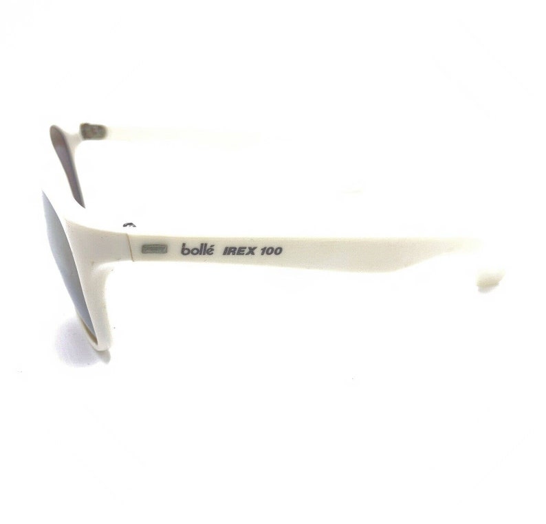 Bolle Irex 100 Vintage White Nylon Square Sunglasses Frames Men Women ...