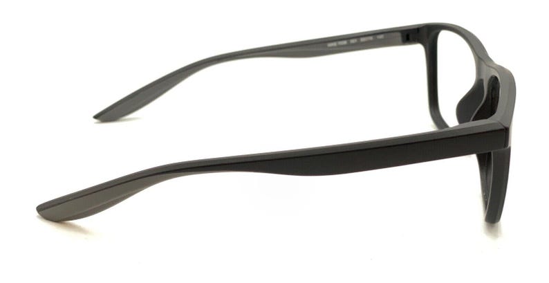 Nike Live Free 7038 001 Matte Black Rectangle Eyeglasses Frames 53-18 ...