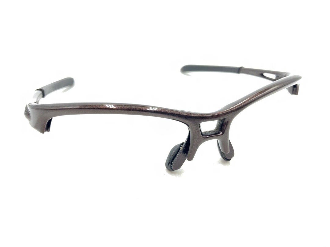 Oakley RPM OO9205-07 Purple Half Rim Wrap Sunglasses Frames 62-09 126 ...