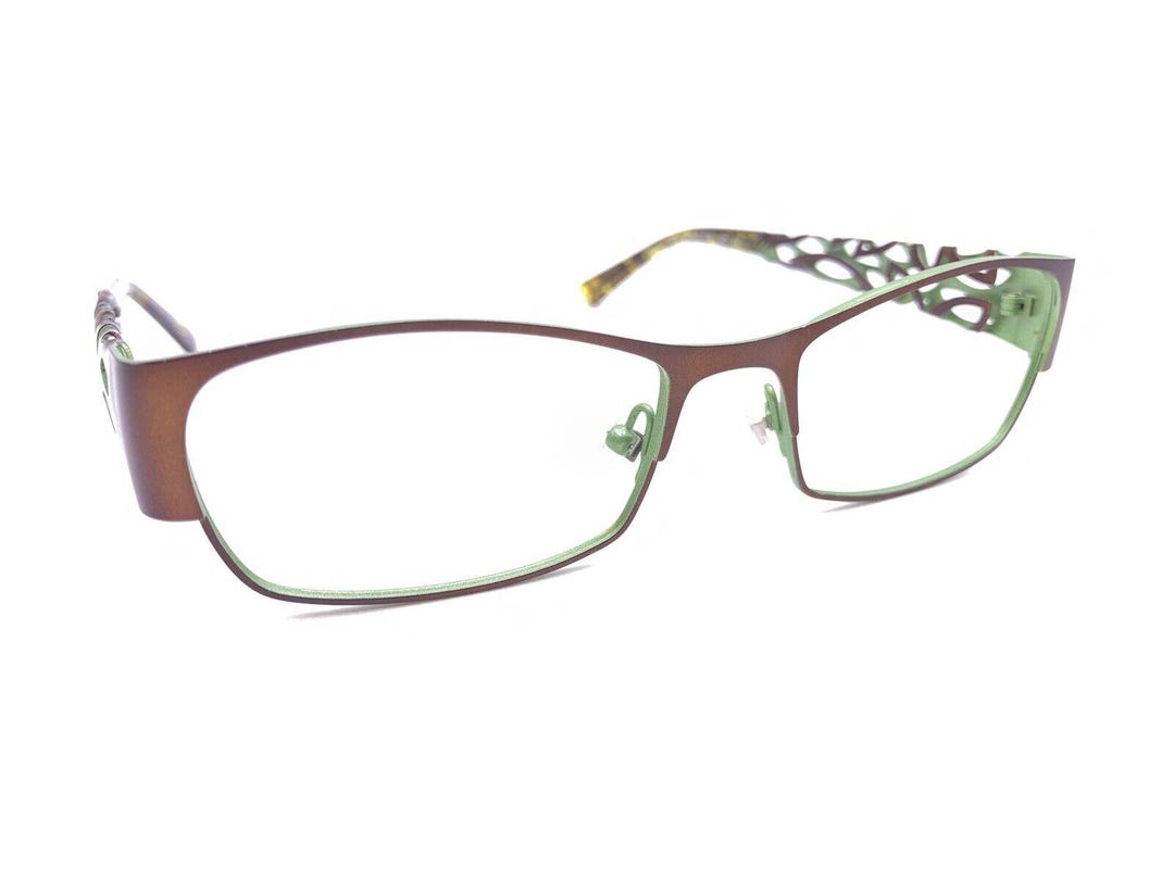Prodesign Denmark 5141 5031 Matte Brown Green Eyeglasses Frames 53-17 ...