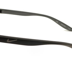 Nike Live Free 7038 001 Matte Black Rectangle Eyeglasses Frames 53-18 ...