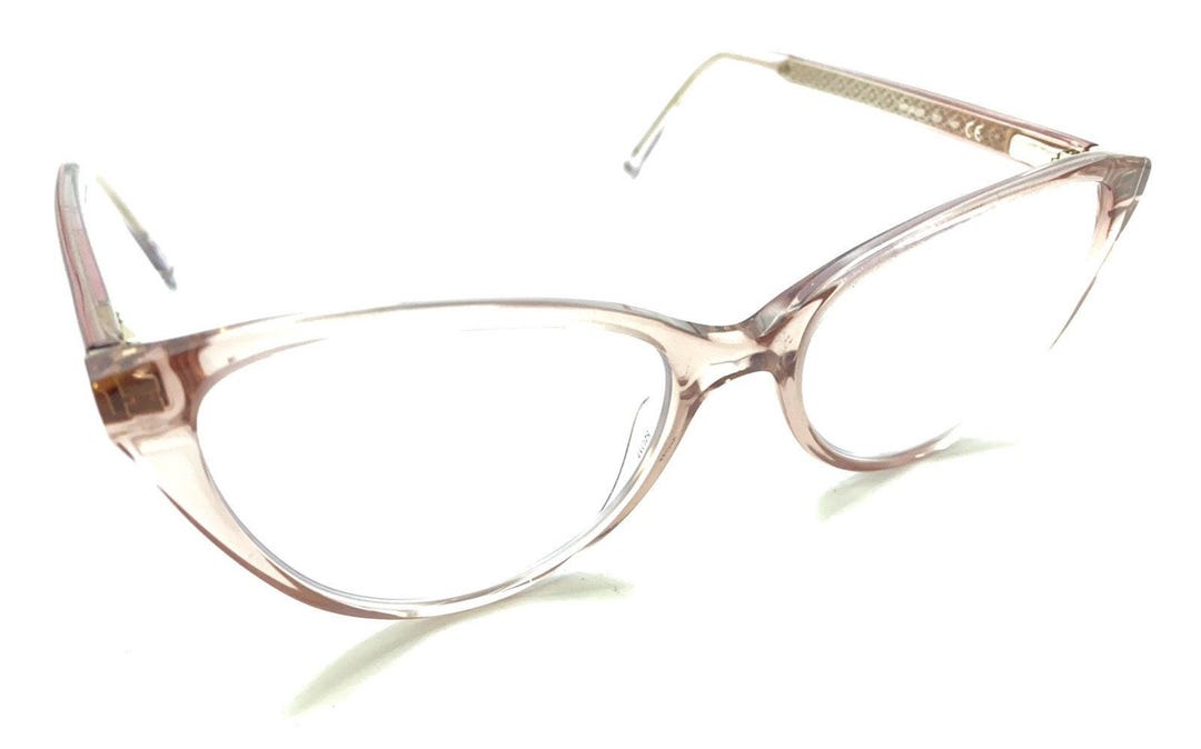 Kate Spade Novalee 35J Translucent Pink Cat Eye Eyeglasses Frames 140 ...