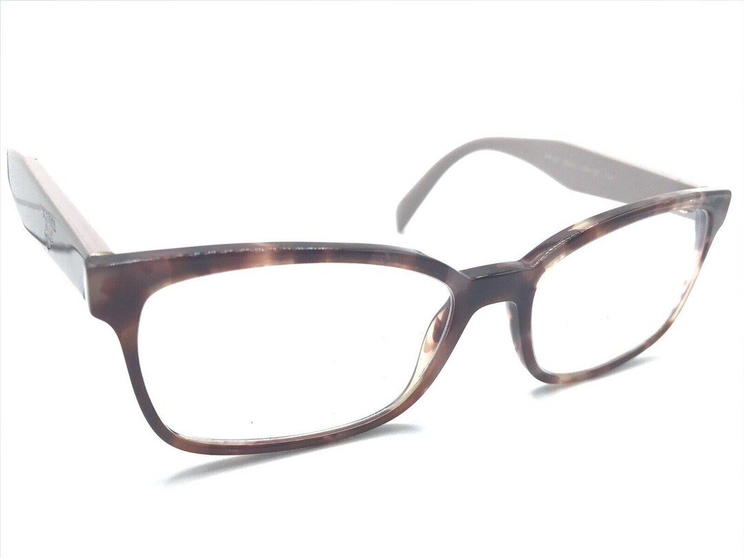 Prada VPR 18T UE0-1O1 Tortoise Brown Eyeglasses Frames 53-16 140 Italy ...