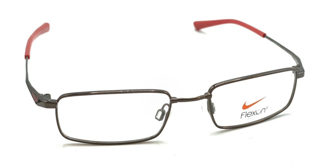 Nike NEW Flexon 4677 241 Back Red Rectangle Eyeglasses Frames 47-17 130 ...