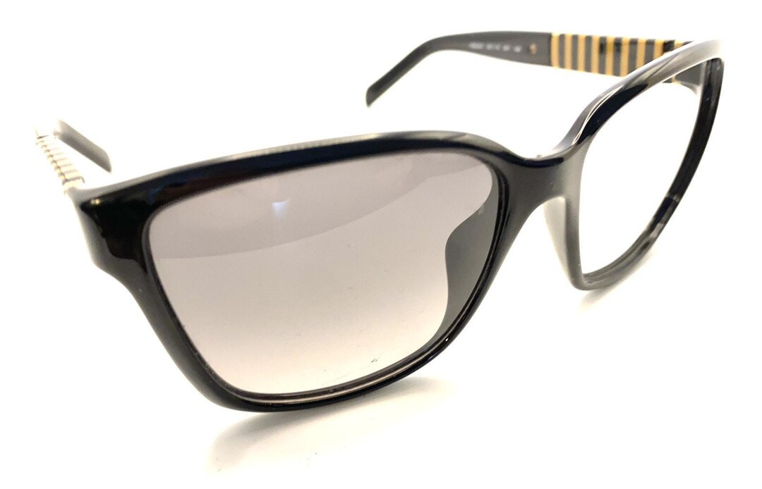 Fendi FS5343 001 Black Beige Butterfly Sunglasses Frames 58-16 135 ...