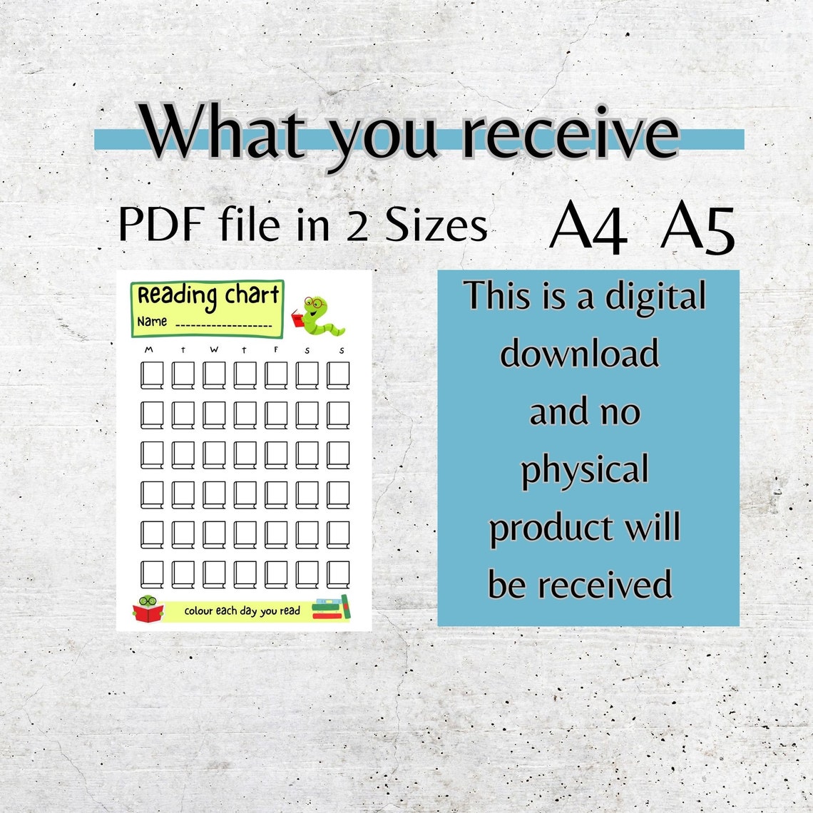 Reading Diary Reading Chart Daily Reading Log Monthly Log for Kids ...