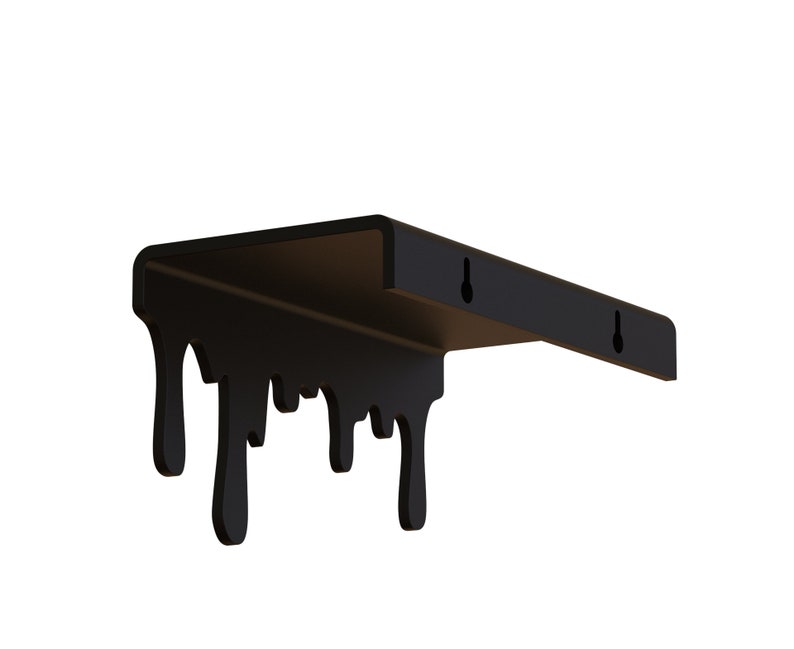 Dripping Melting Shelf STL File for 3D Printing - Slime Drip Floating ...