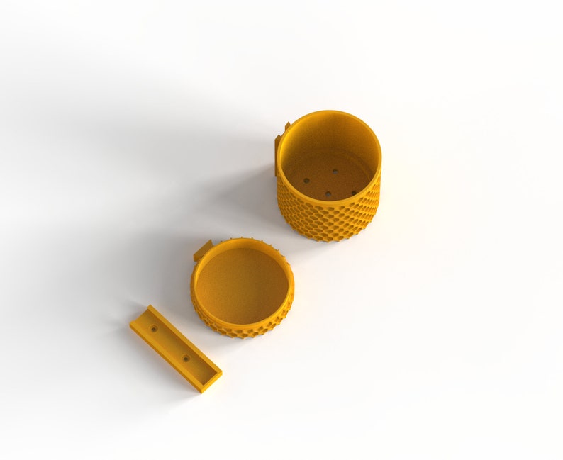 Wall Mounted Planter STL File for 3D Printing - Honeycomb Design - Etsy