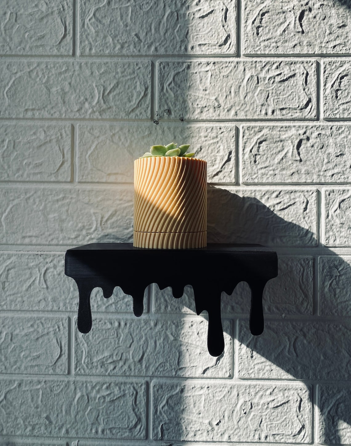 Dripping Melting Shelf STL File for 3D Printing - Slime Drip Floating ...