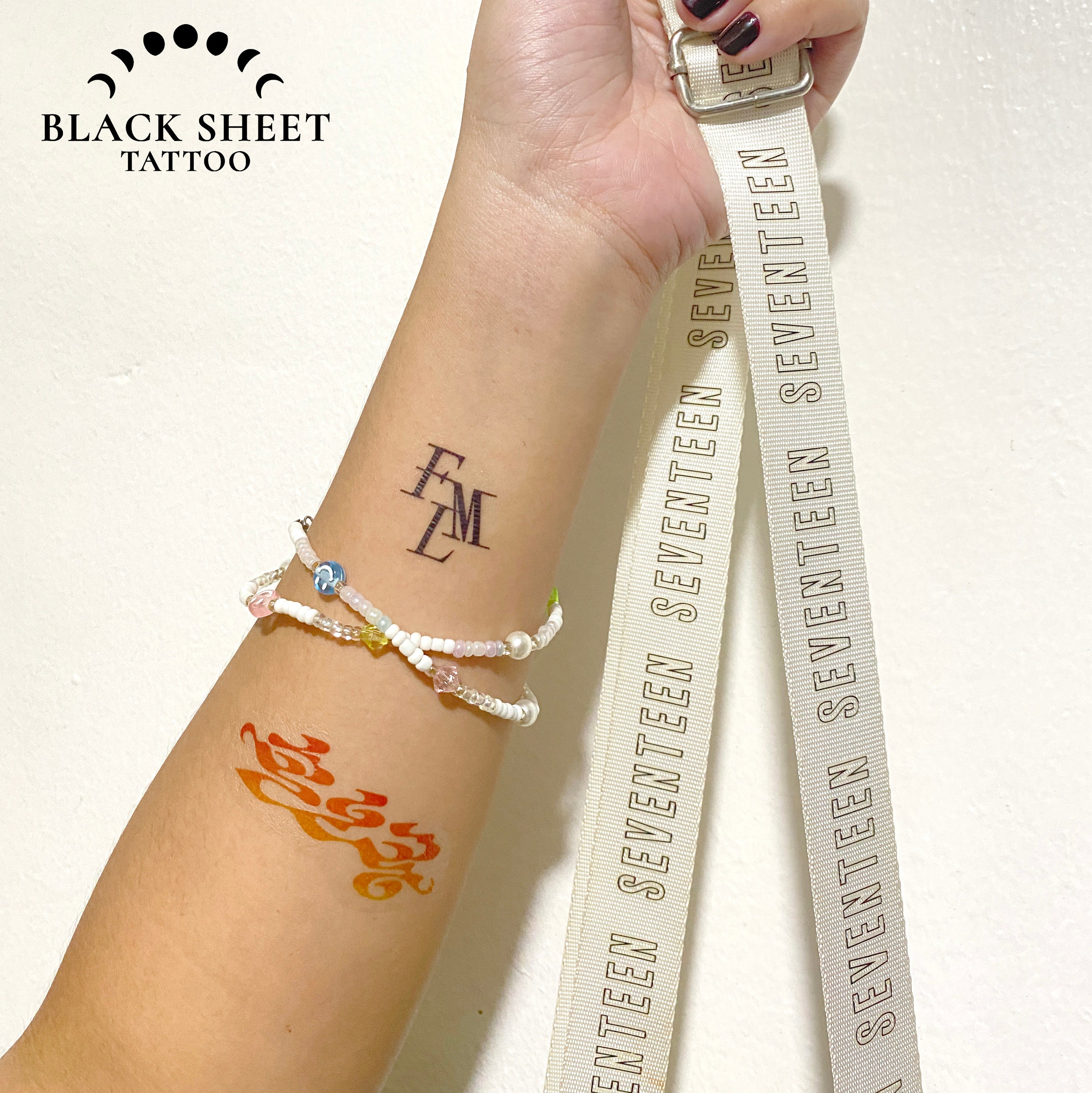 SEVENTEEN FML Temporary Tattoos Set SVT Kpop Stickers Decals - Etsy