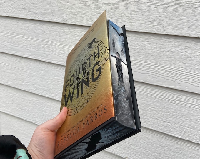 Fourth Wing Special Fore Edge Painting - Etsy