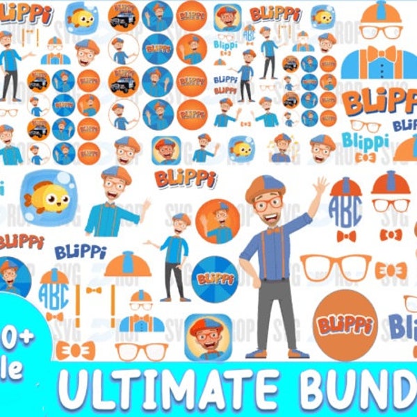 Blippi and meekah svg - Etsy Österreich