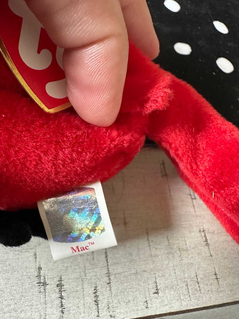 Mac Ty Beanie Baby With Errors - Etsy