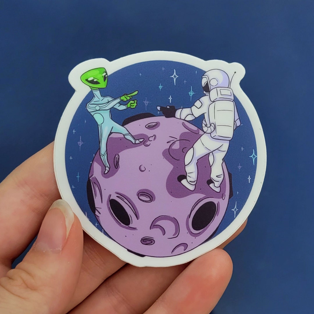 Alien Meme Sticker - Etsy