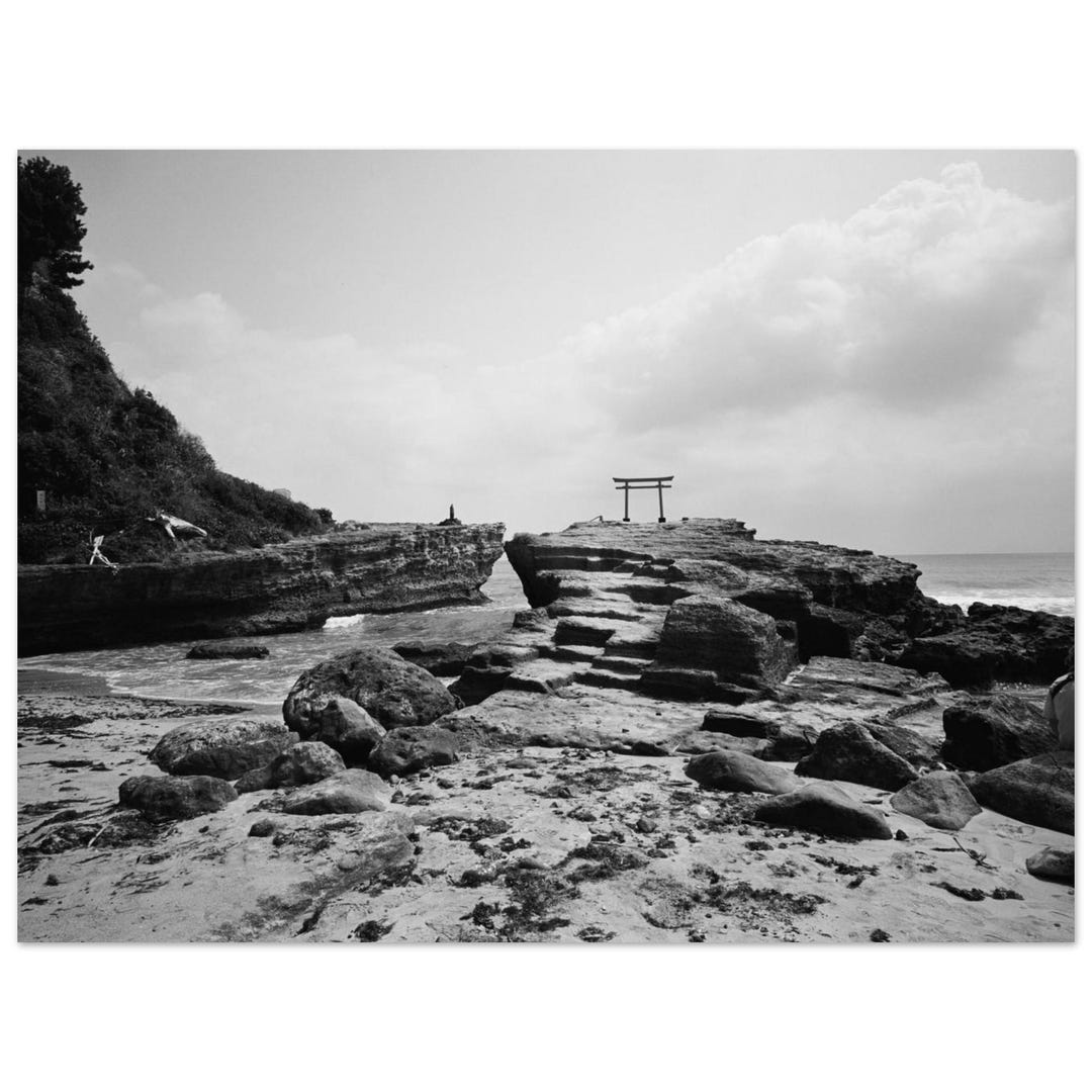 A Shinto Torii Gate, Japan, Fine Art Poster - Etsy