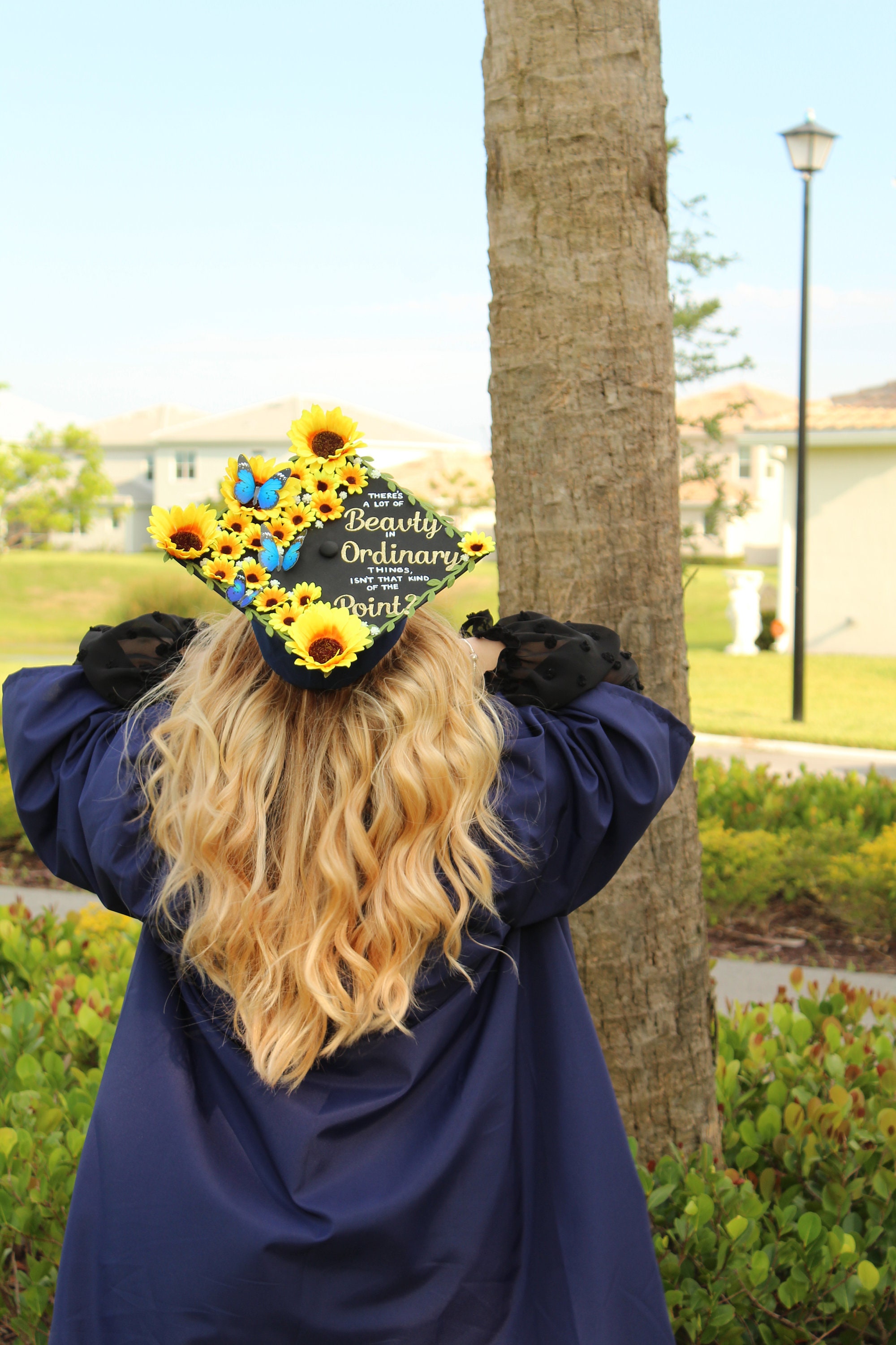 Custom Butterfly Graduation Cap - Etsy