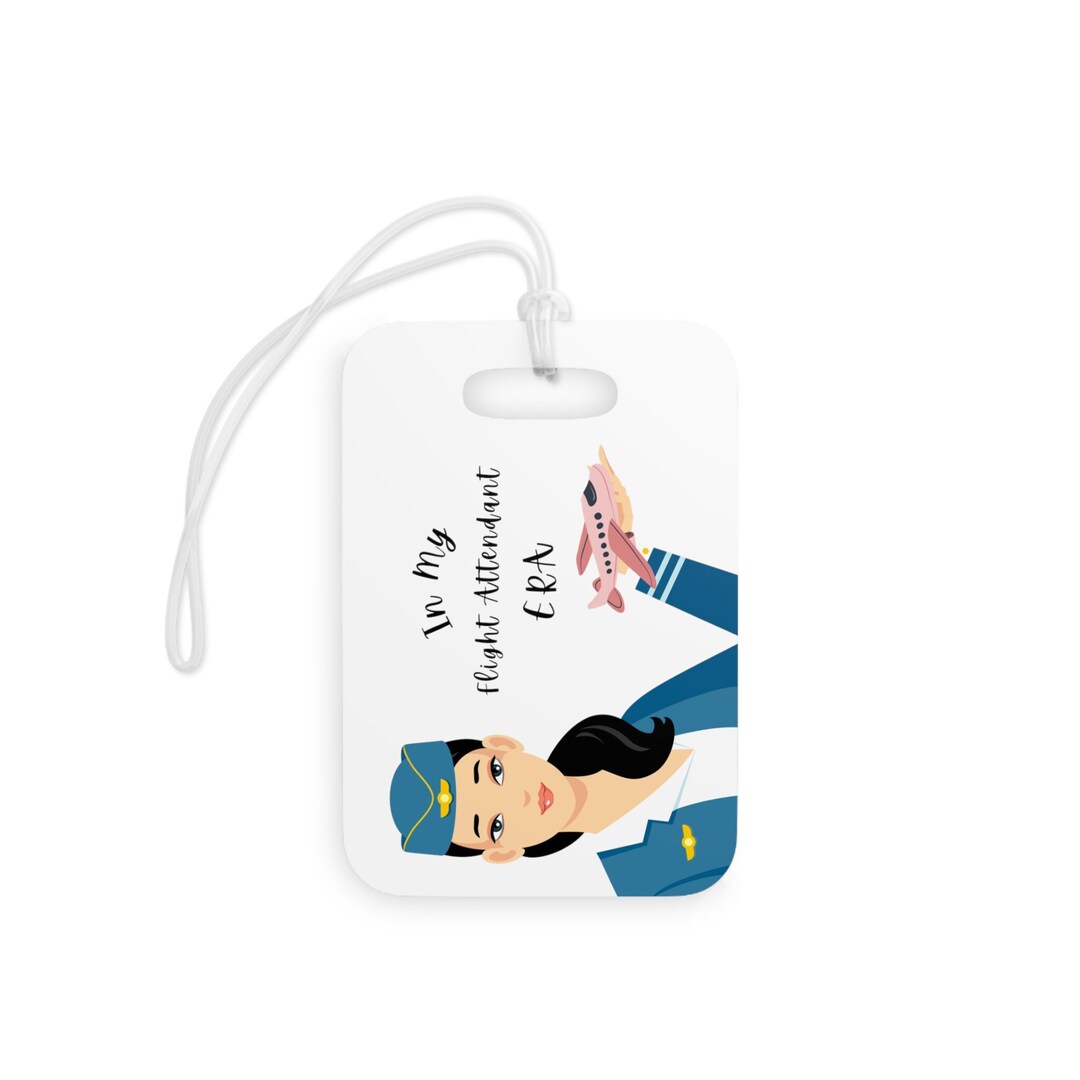 Flight Attendant Gifts, Era Jet Tag, Aviation Gift, Crew Luggage Tag ...