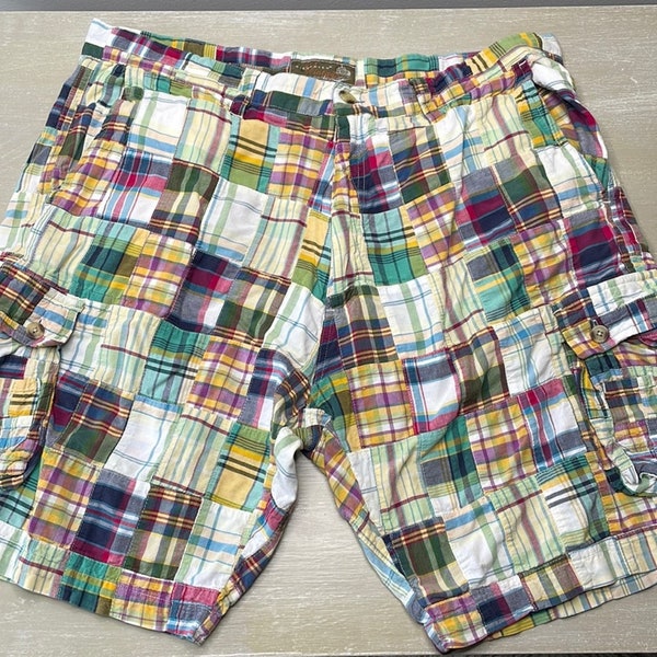 Madras Plaid Shorts - Etsy