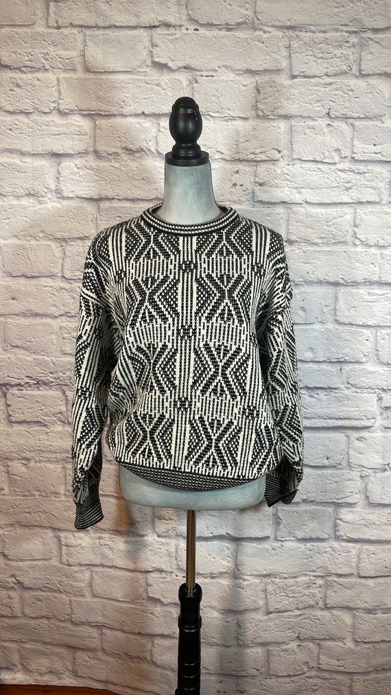 Vintage wool geometric design - Gem