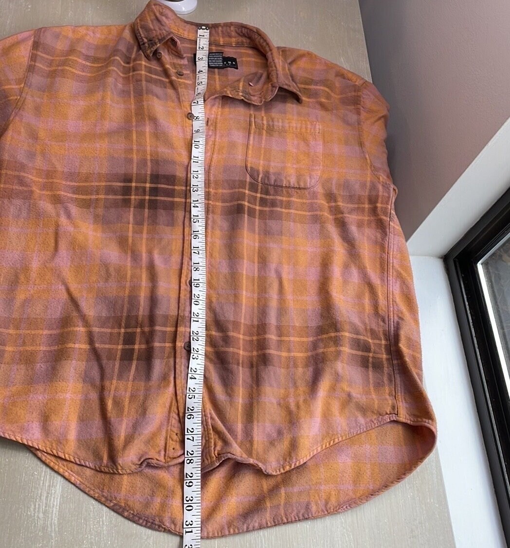Reworked/upcycled Sun-bleached and Custom Dyed Flannel Shirt - Etsy