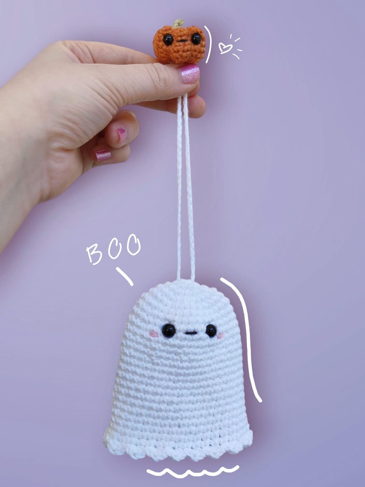 Ghost Key Cover Halloween Decor for Keys, Car Keys Accessory Crochet ...