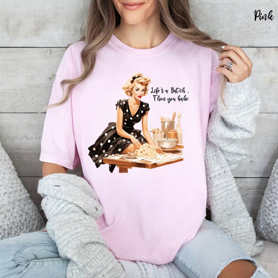 Baking Tee Shirts, Bakers Shirts, Shirts for Bakers, Retro Baking ...