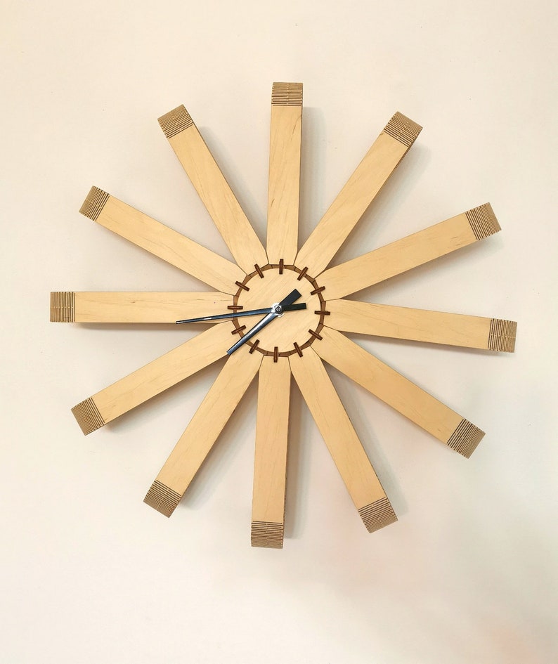 Beautiful Wall Clock, Unique Design - Etsy