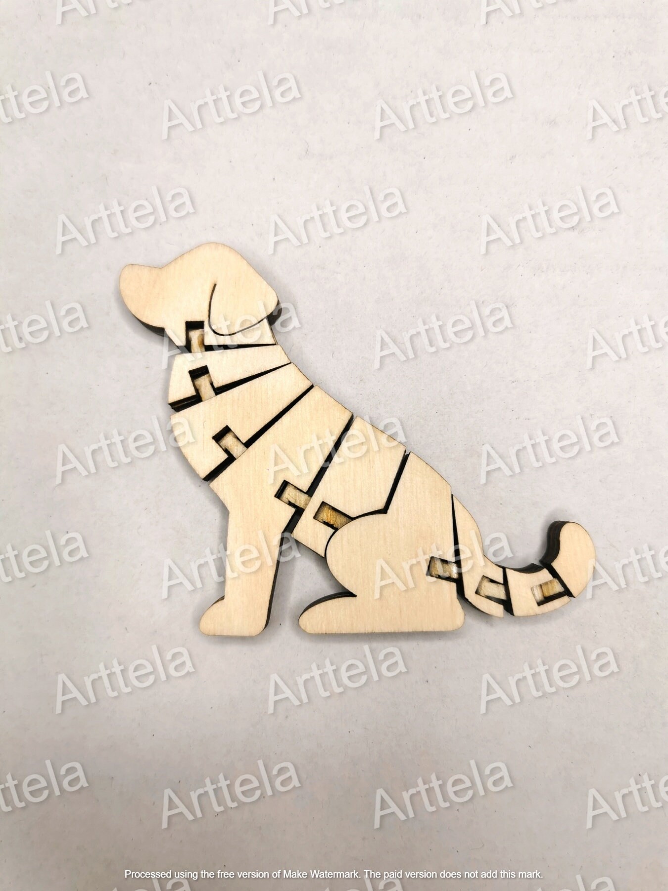 Bendy Dog 3mm Plywood - Etsy