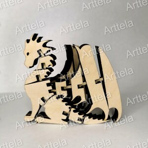 Bendy Dragon Two 3mm Plywood - Etsy