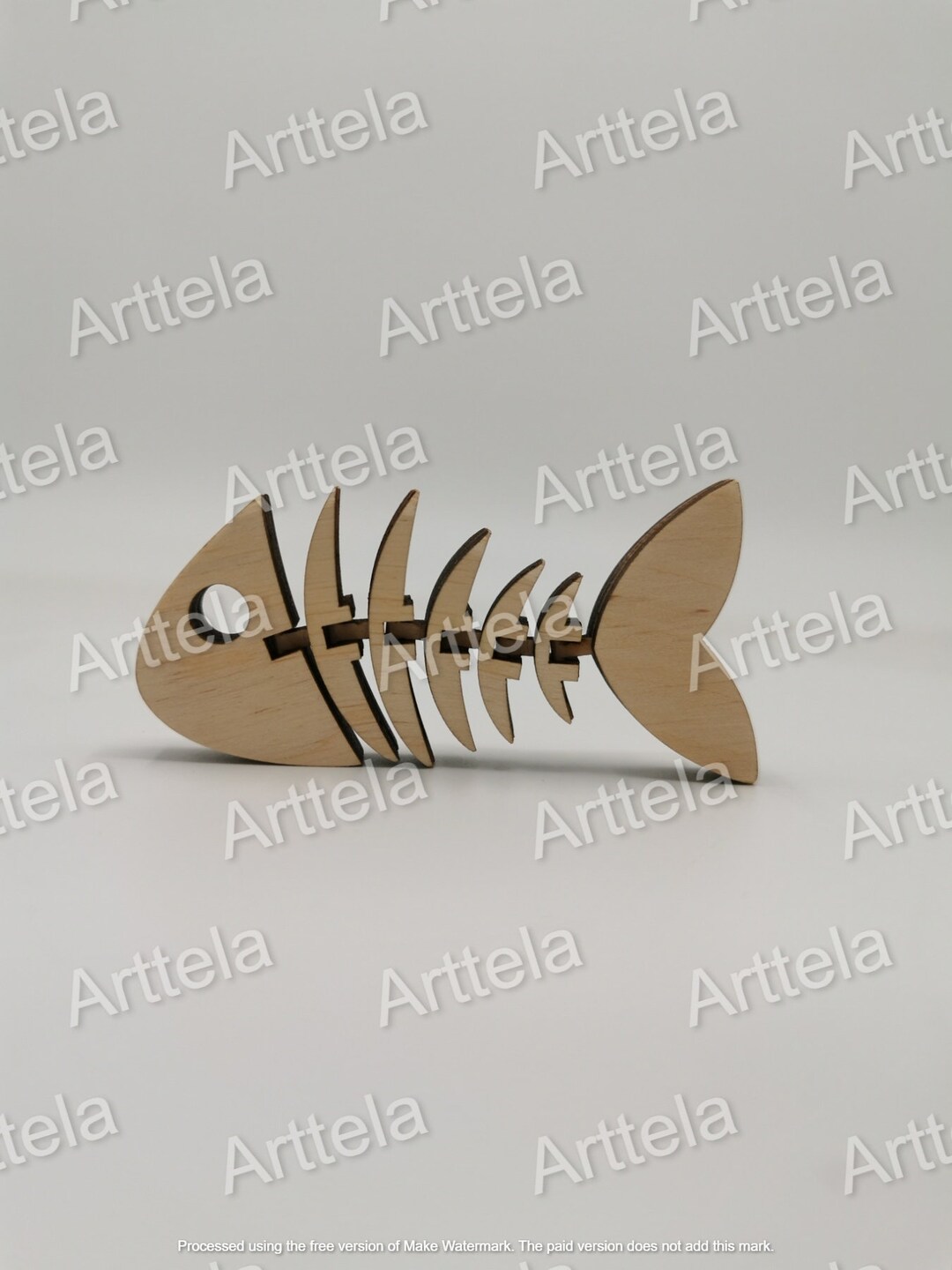 Bendy Fish 3mm Plywood - Etsy