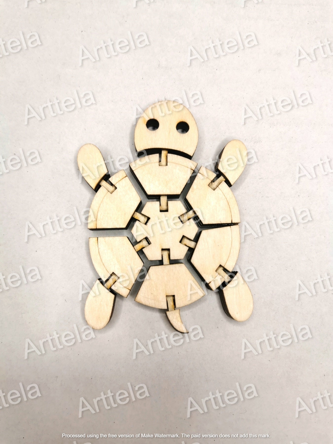 Bendy Turtle 3mm Plywood - Etsy