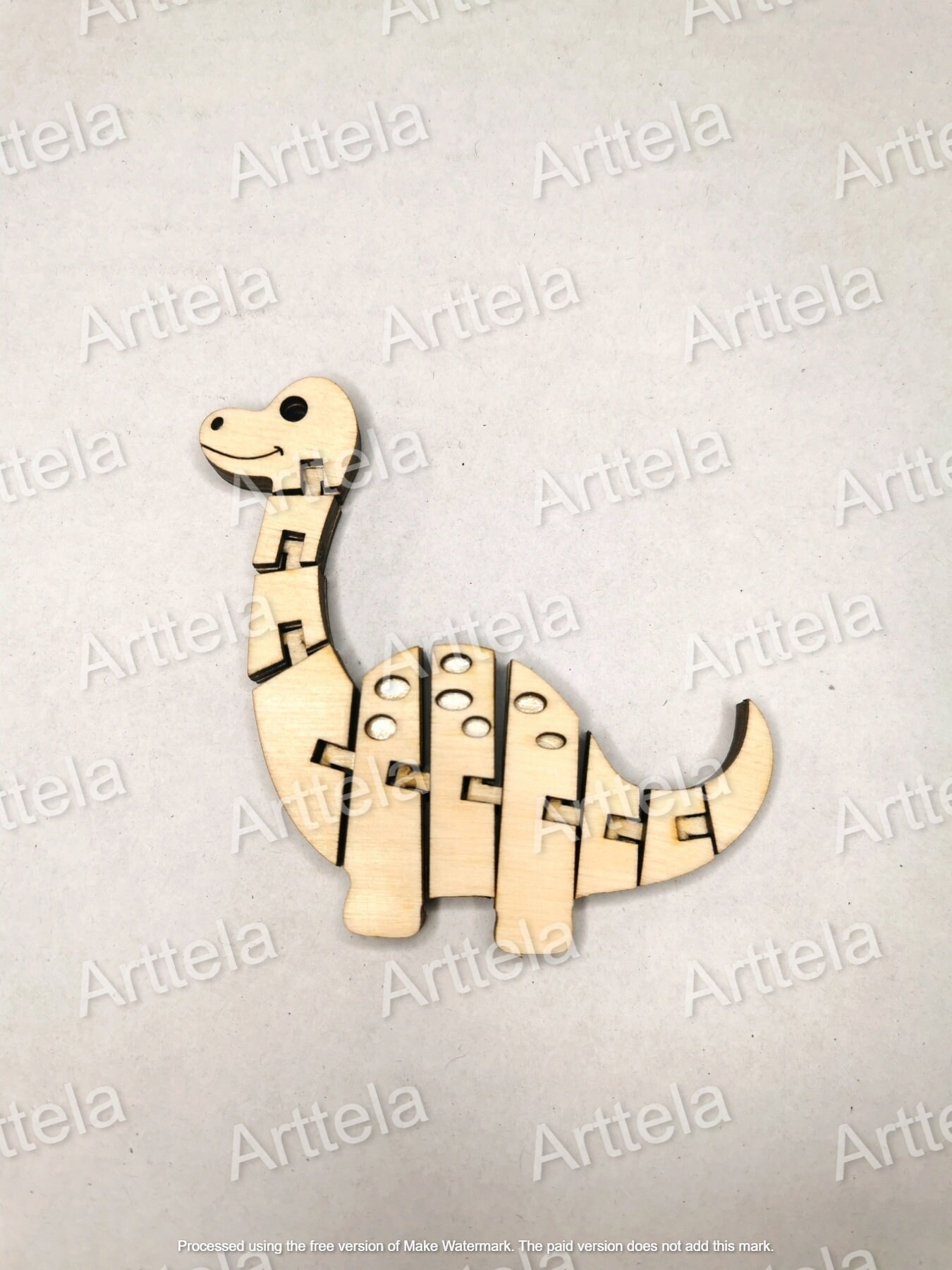 Bendy Brachiosaurus 3mm Plywood - Etsy
