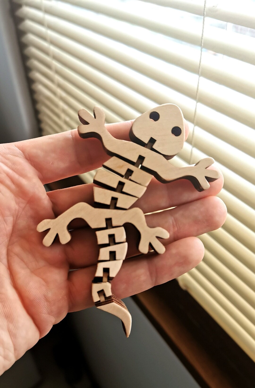 Bendy Lizard 3mm Plywood - Etsy New Zealand