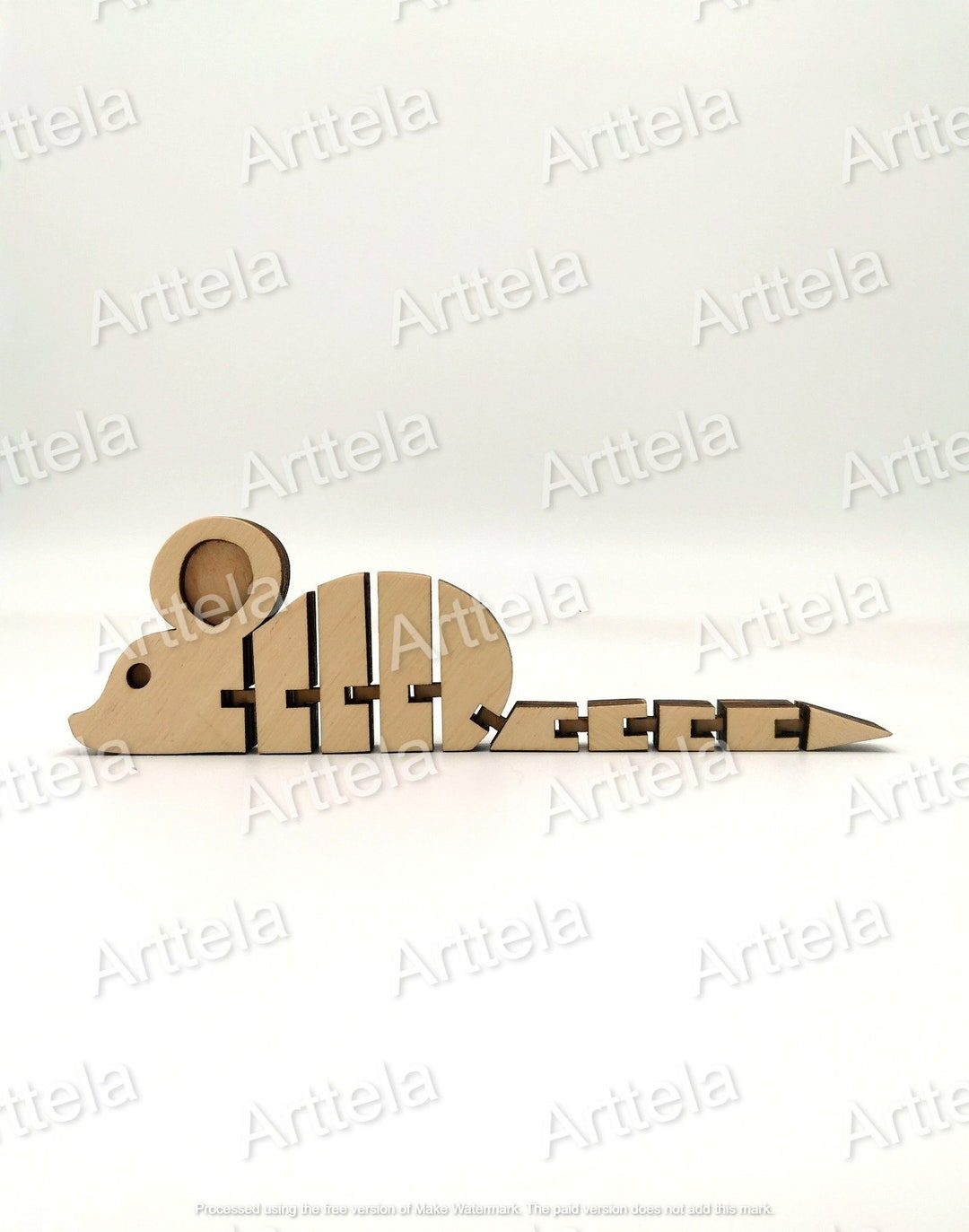 Bendy Mouse 3mm Plywood - Etsy