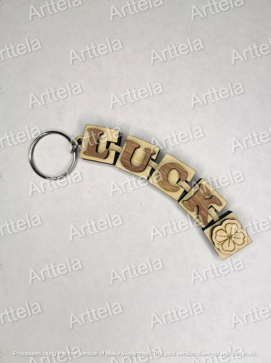Bendy Keychain 3mm Plywood - Etsy