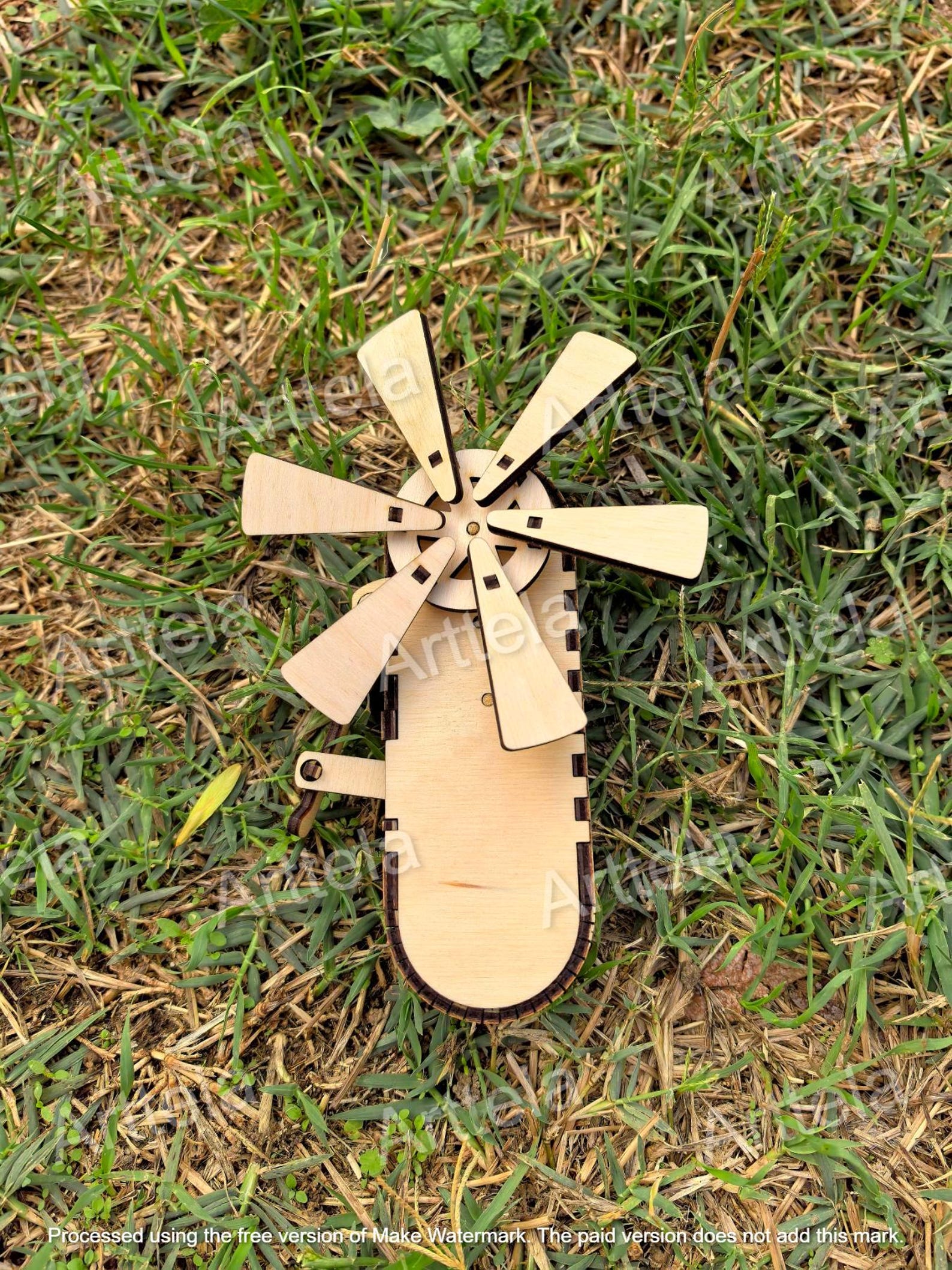 Unique Hand Fan, Wood Only - Etsy